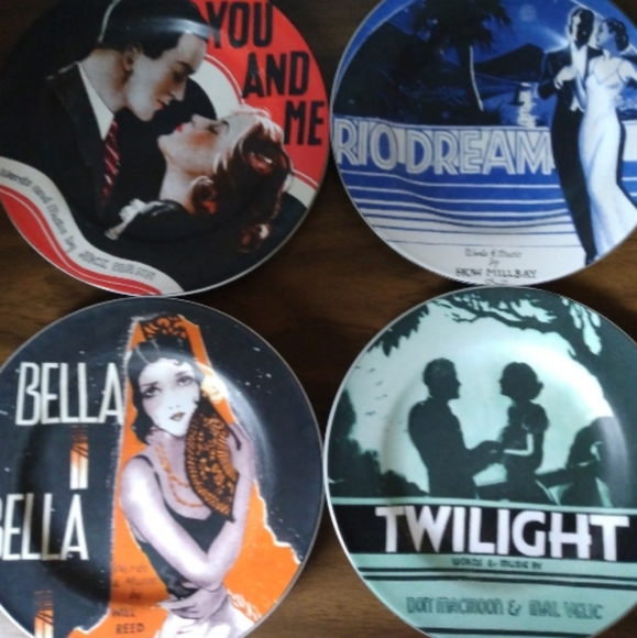 Sakura | Other | The Sakura Table Interlude Set Of 4 Plates | Poshmark